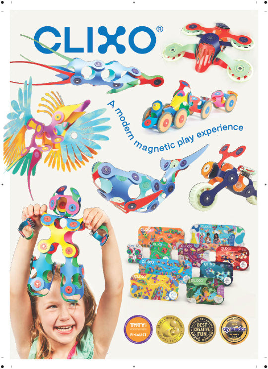 CLIXO Kids Magnetic Play System Stockist Australia – Spotty Dot