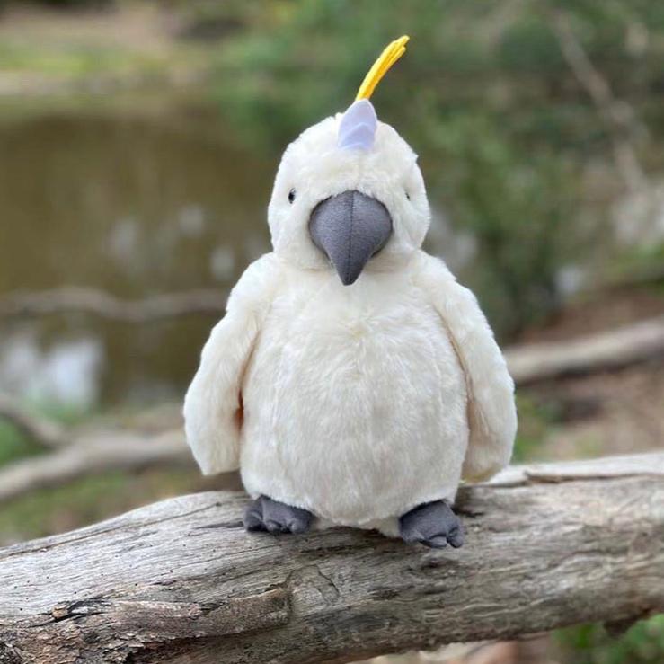 Plush Cockatoo by Furfolk | Spotty Dot Toys & Gifts AU