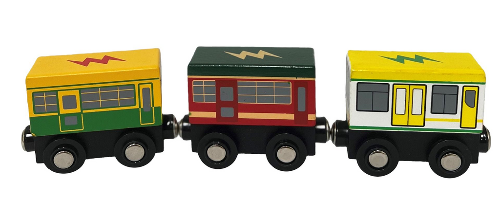Magnetic Melbourne Tram by Toyslink | Spotty Dot Toys AU